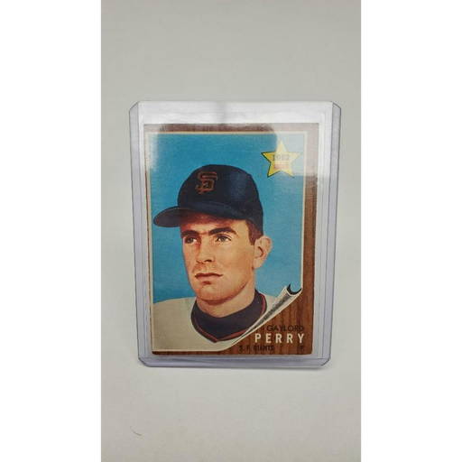 Topps 1962 Gaylord Perry Rookie Card