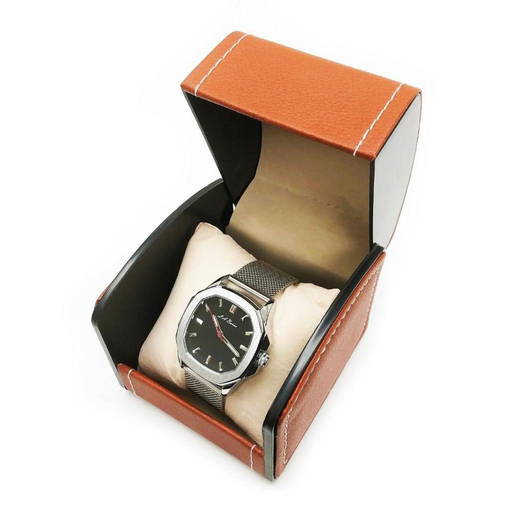 Mens L.a Banus Brushed Stainless Steel Quicksilver Band