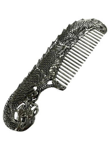 Tibetan Silver Dragon Comb (#3003) on Jan 04, 2023 | Weatherham Estate ...