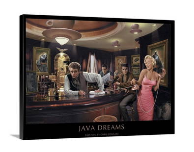 1954 Marilyn Monroe Nude Calendar Canvas Auction