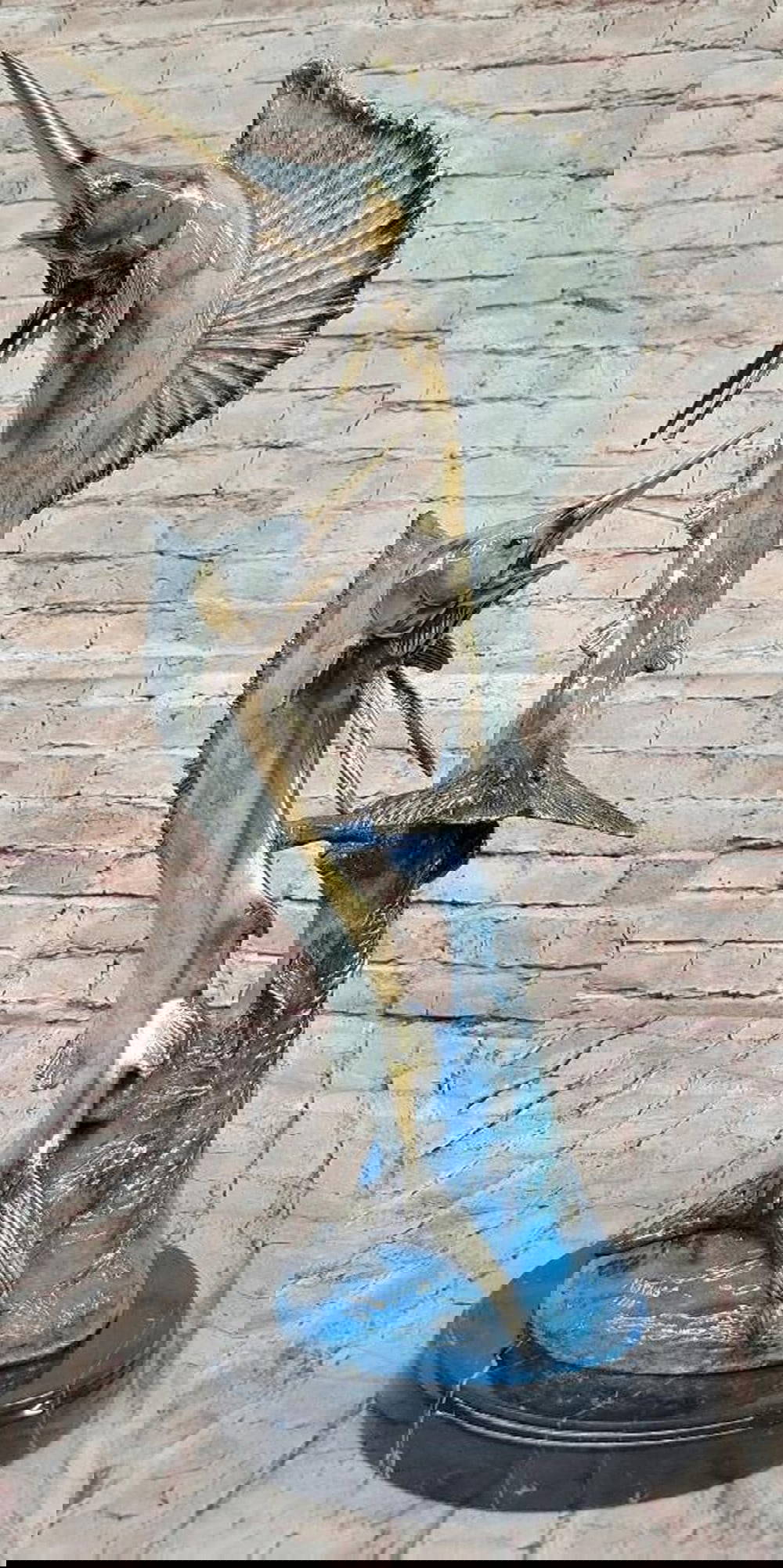 Merlin Sailfish Swordfish" Limited Edition Bronze Sculpture By Marius ...