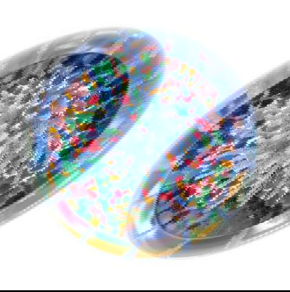 Celestial Carnival Crystal Paperweight Auction