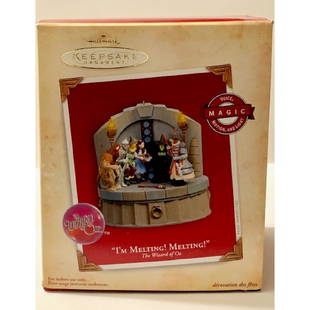 Wizard Of Oz Animated Voice & Light Up Ornament