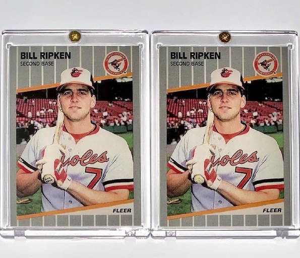 Error Fuck Face & Whiteut Billy Ripken Baseball Card