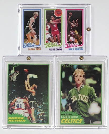 3 Larry Bird Rookie And 2 Nd Year Rp Basketball Cards