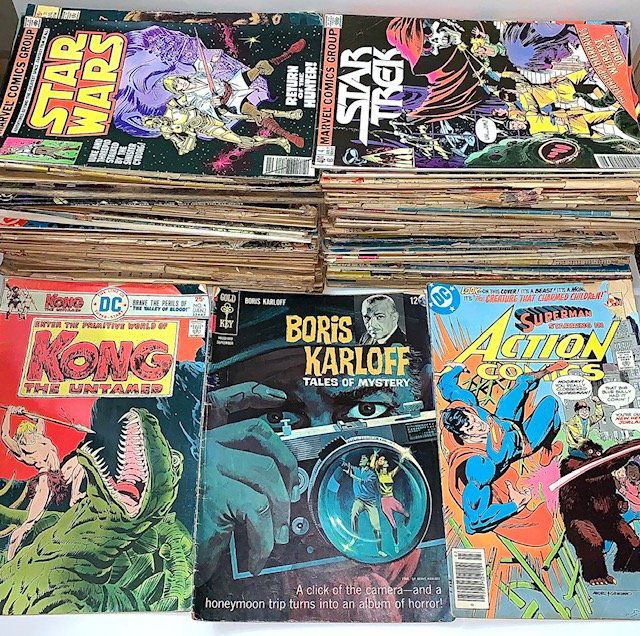 Collection Of Over 100 Vintage Comic Books/14 Pounds