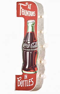 Animated Coca Cola Bottle Bubble Led Light