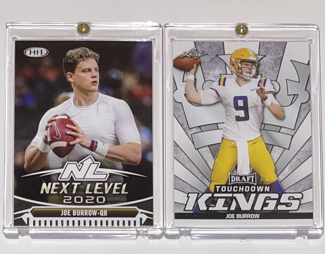 Lot of 2 JOE BURROW Rookie Football Cards - Jan 29, 2022 | South ...