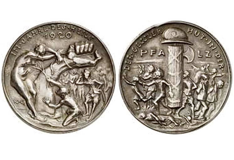 Dated 1920 KARL GOETZ Silver Tone Coin/Token - Dec 11, 2022 | South ...