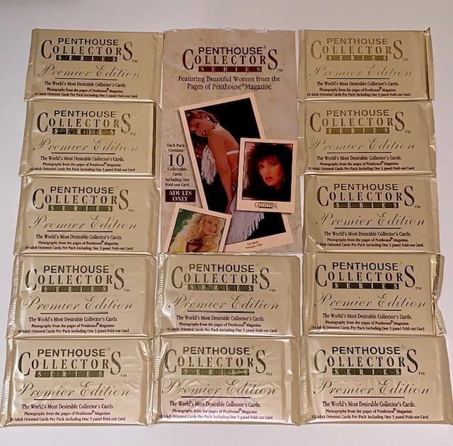 12 Packs Of Premier Edition Adult Magazine Cards