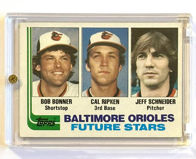 1982 Topps Cal Ripken Jr. Rookie Baseball Card
