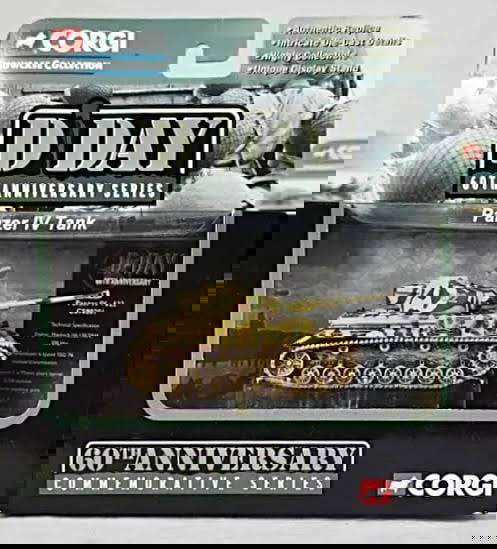 Corgi Toys Ww2 Showcase Collection Die-cast Panzer Iv Tank Auction