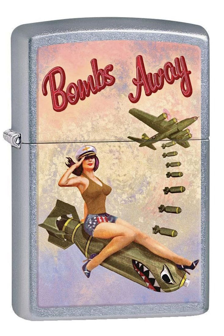 Authentic Risque Pin Up Calendar Girl Zippo Lighter With Original Box ...