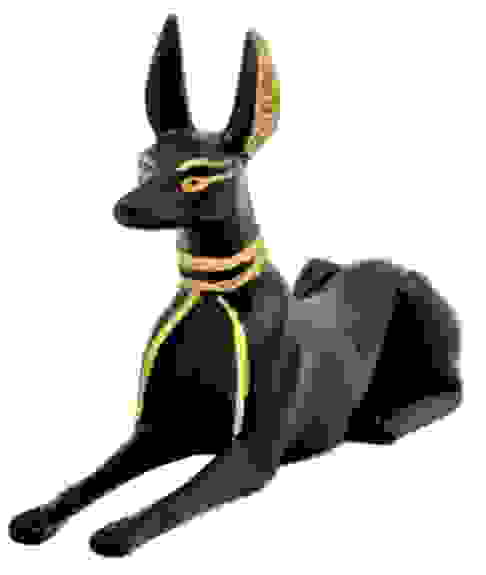 Egyptian God Anubis Jackal Dog Deity Of Afterlife Figurine Auction