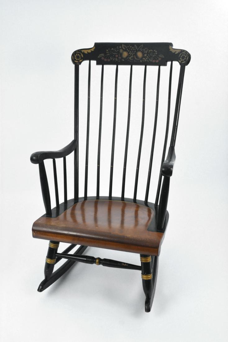 John F. Kennedy & Lyndon Johnson Rocking Chair