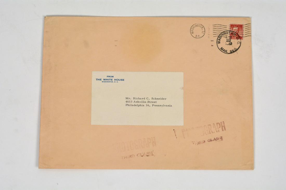 Rare White House Envelope Postmarked Nov 22, 1963