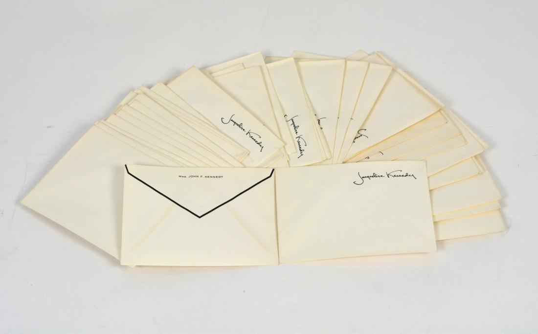 Black Bordered Mourning Envelopes with Printed