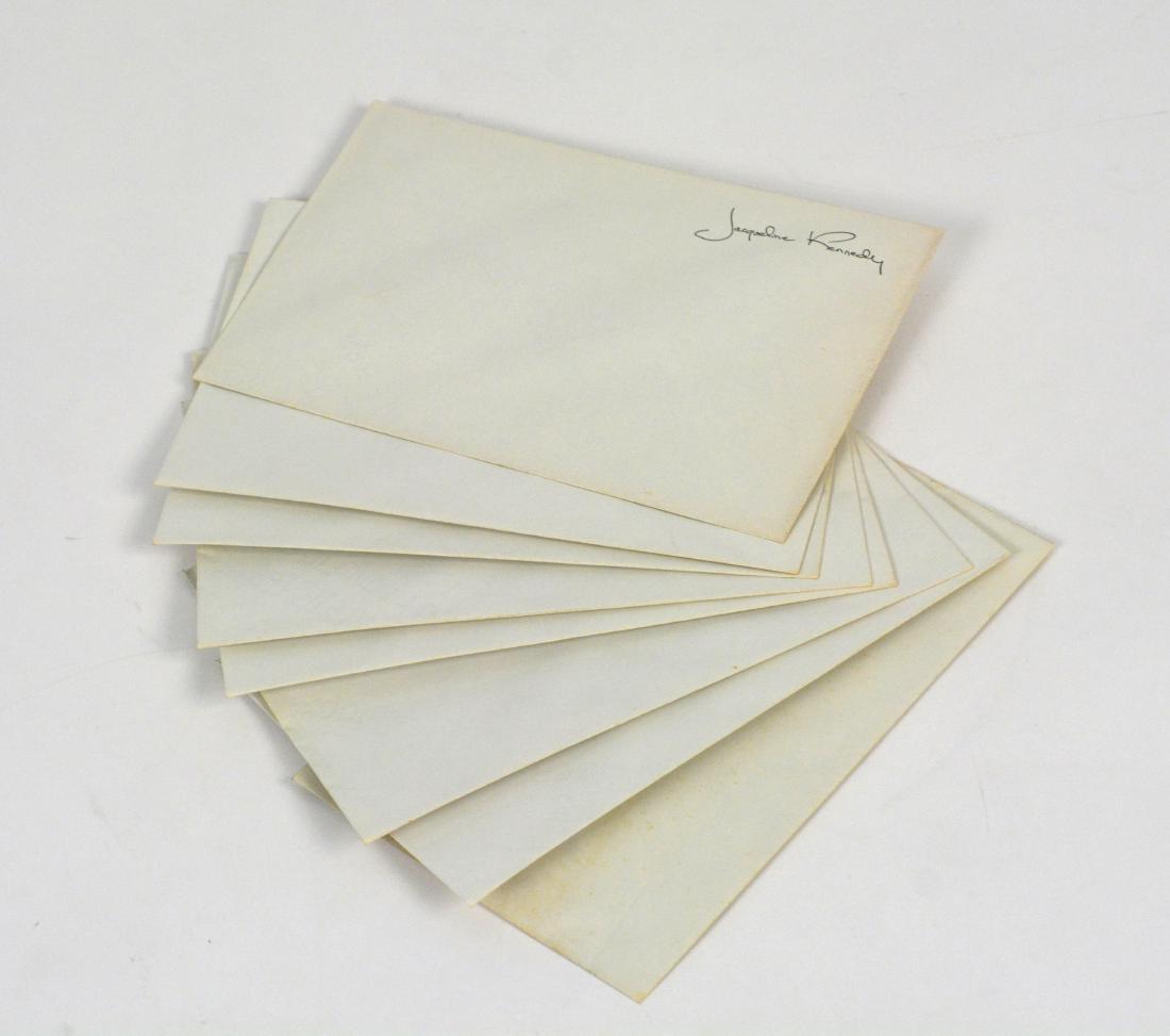 Black Bordered Hand Lined Mourning Envelopes with