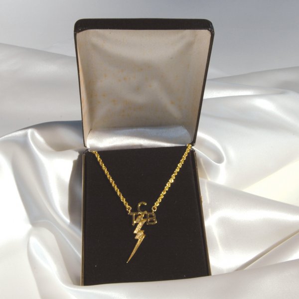 853: Elvis Presley TCB Pendant and Necklace