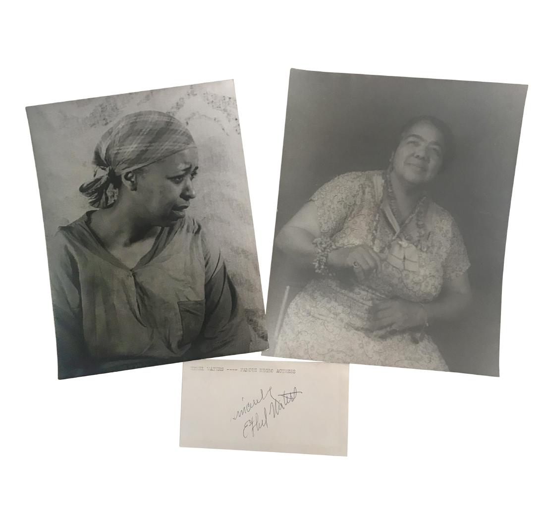 Two Carl Van Vechten Photographs