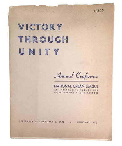 Victory Through Unity Booklet, 1943