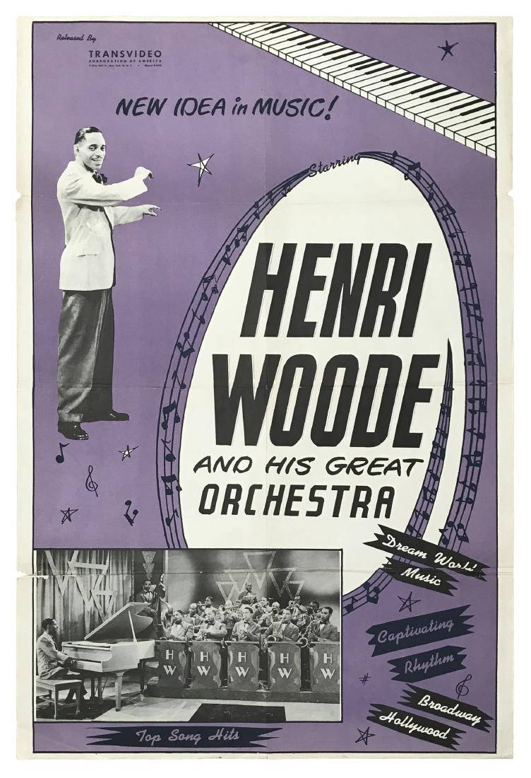 Henri Woode and his Great Orchestra Poster