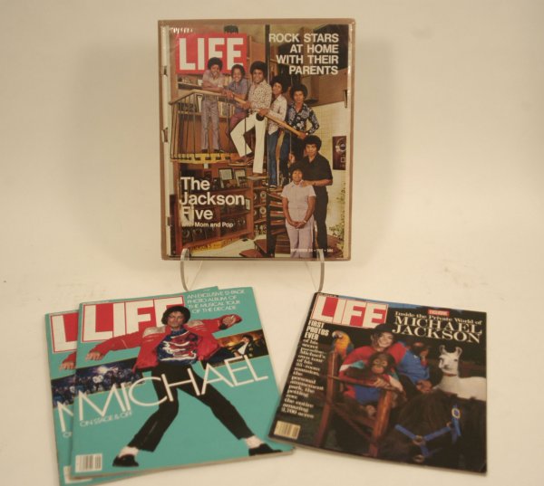 643: Collection of Jackson-themed Life Magazines
