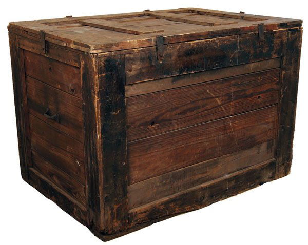 Houdini's Famous Escape Act Packing Crate