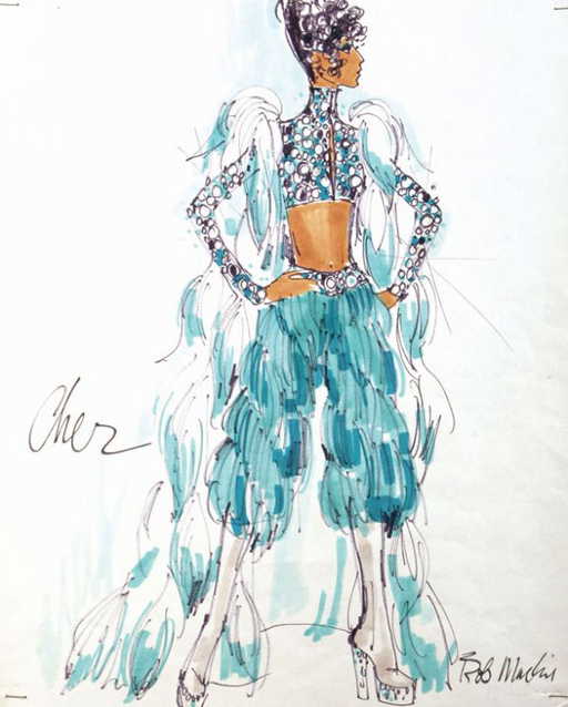 Bob Mackie Design For Cher
