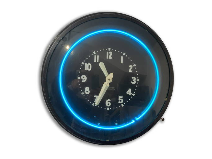 Neon Glo Dial Clock Company Los Angeles