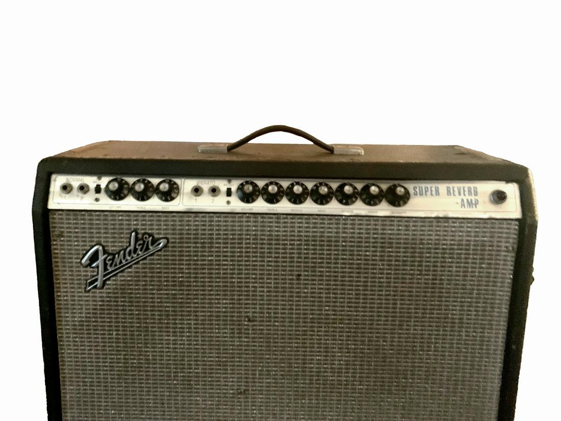 Paul Butterfield 1969 Fender Super Reverb Amplifier