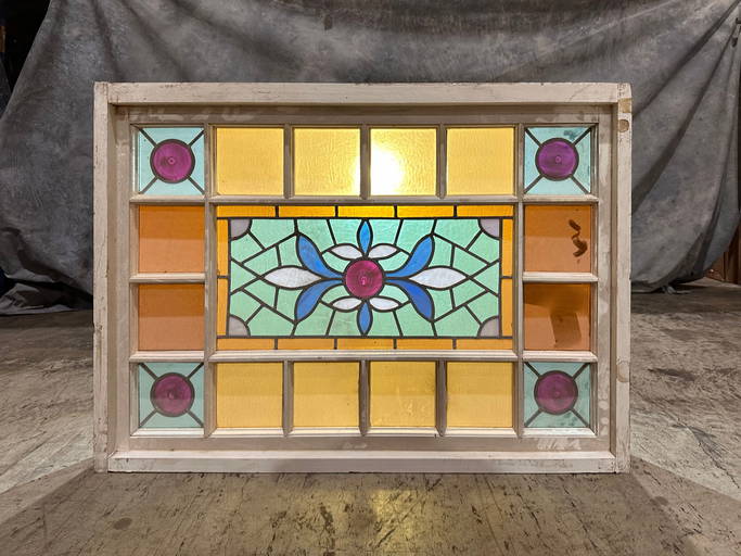 Chelsea Hotel Stained Glass Window