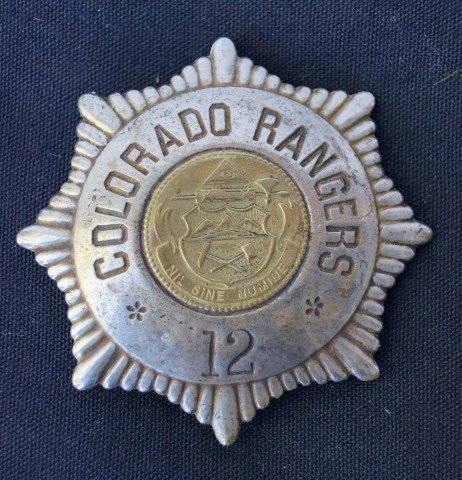 Colorado Rangers 12 Badge