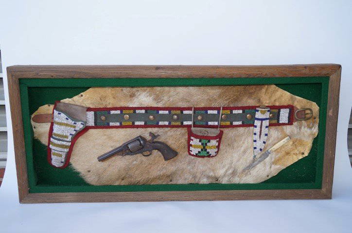 American Indian Display Box. - Jul 18, 2013 | Guernsey's in PA