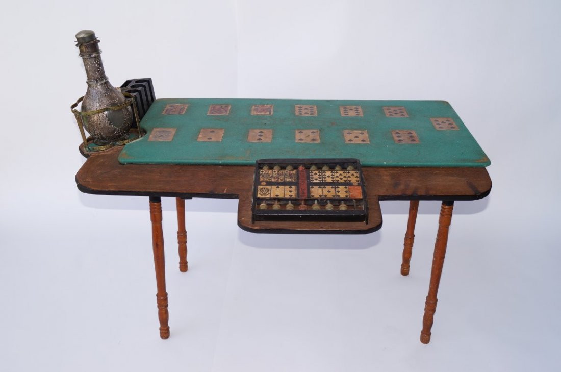 Faro Game Table Oriental Saloon