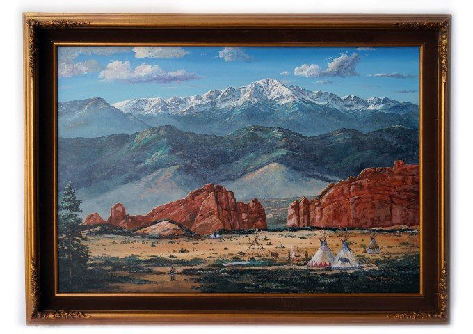 Tom J. Dooley Oil on Canvas - Jul 20, 2013 | Guernsey's in PA