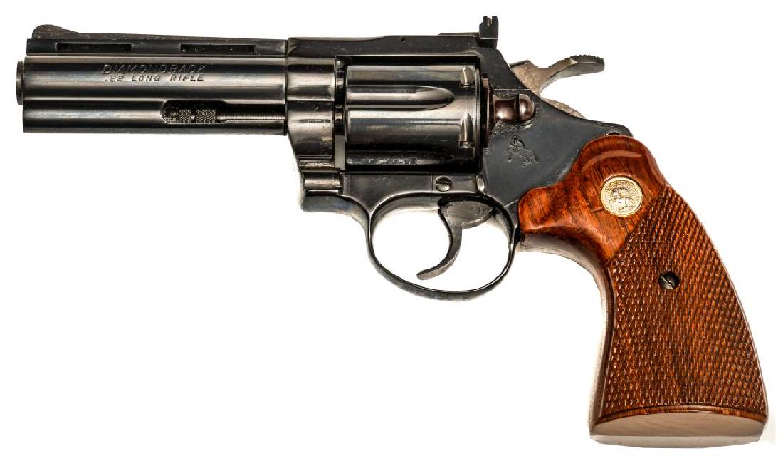 Colt Diamondback .22 lr, #R27706, § B acc.
