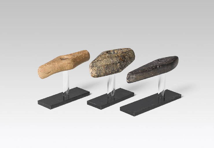 3 Neolithic Stone Axes