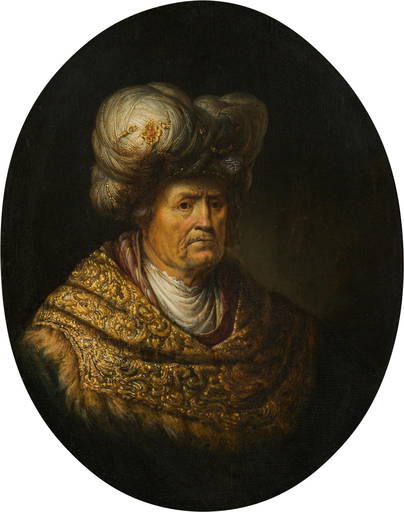 Jan Adriaensz. van Staveren: Portrait of a man with a turban (#0024) on ...