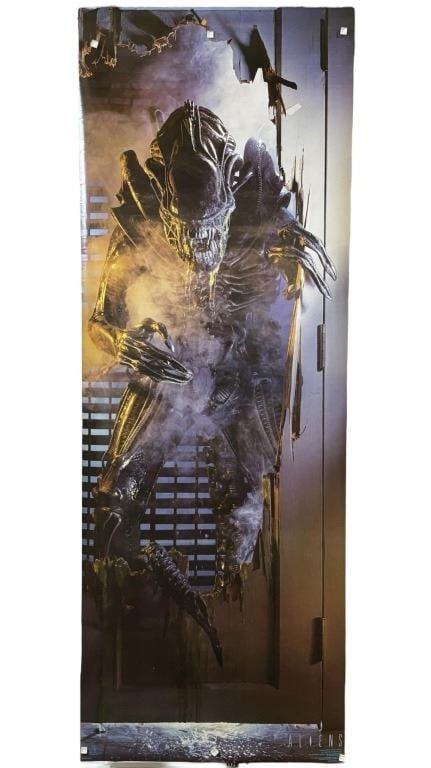 Aliens (1986) - Long Door Poster (26" X 75") - May 31, 2025 | Hanlin's ...