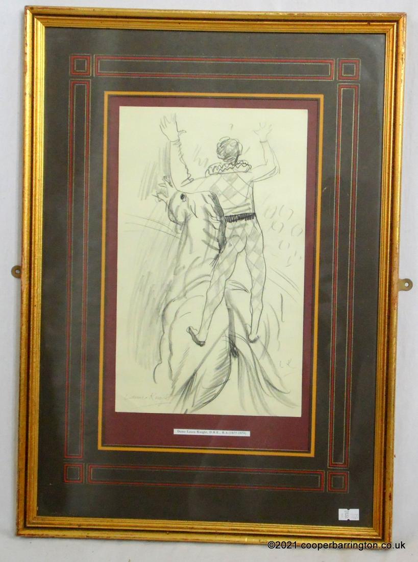 Dame Laura Knight Charcoal Circus Horse Act - Oct 23, 2021 | Cooper ...