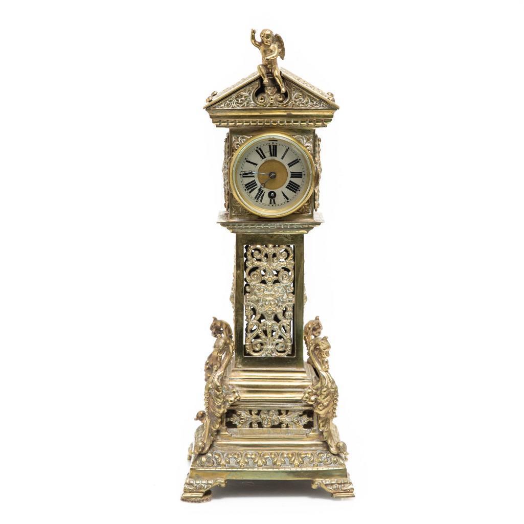Miniature Renaissance Grandfather Table Clock - Jun 17, 2020 | Lawyer ...