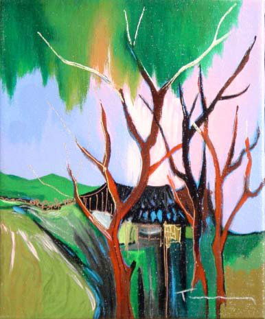 217: Itzchak Tarkay Landscape S/N Serigraph/Canvas - Nov 04, 2006 ...