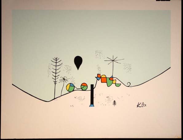 518: Paul Klee Winter Scene Modern Serigraph Plate Sign - Dec 02, 2006 ...