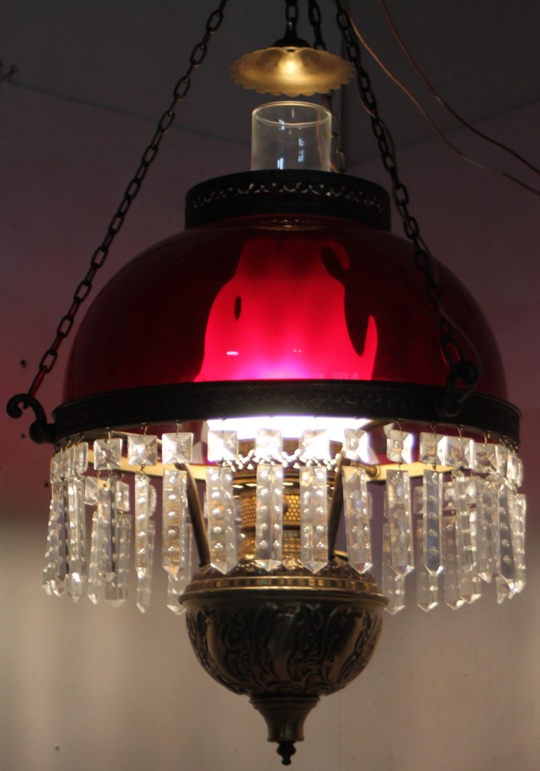 Ruby Glass Hanging Fixture - Apr 26, 2019 | Lowest Auction Sales in NY