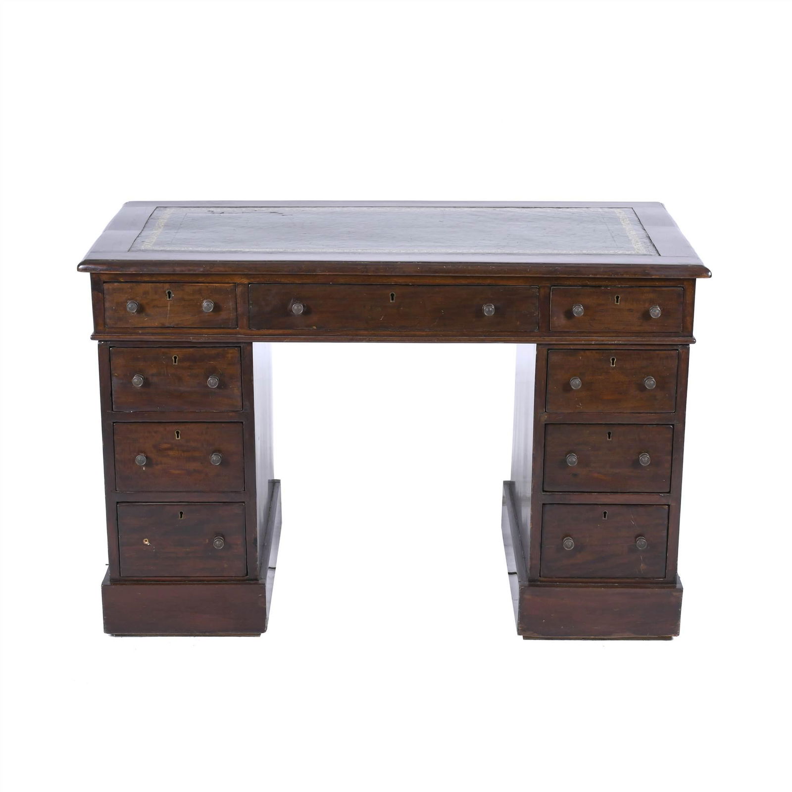 English Desk, Victorian Style, 20th Century.