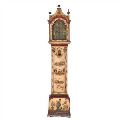 Joseph Windmills & Elkins, London. Grandfather Clock. 18th Century.