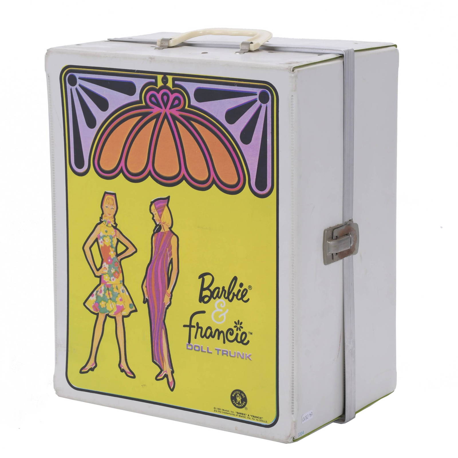 Mattel. Case For Barbie Doll And Francie Doll And Its Accessories, 1965 ...