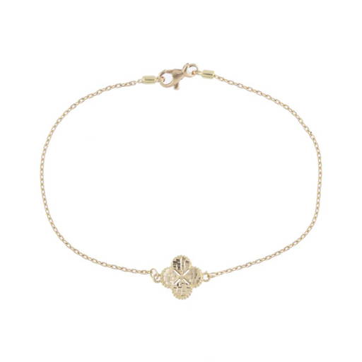 After Van Cleef Models, Alhambra' Bracelet.