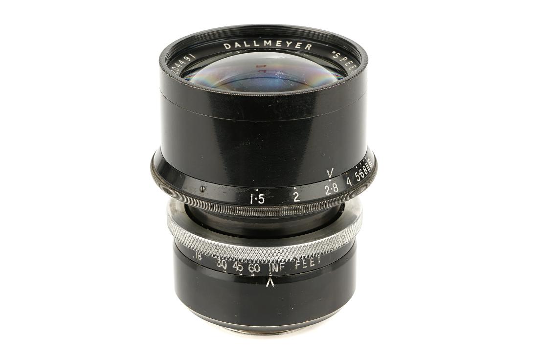 A Dallmeyer Speed F/1.5 3" Lens,